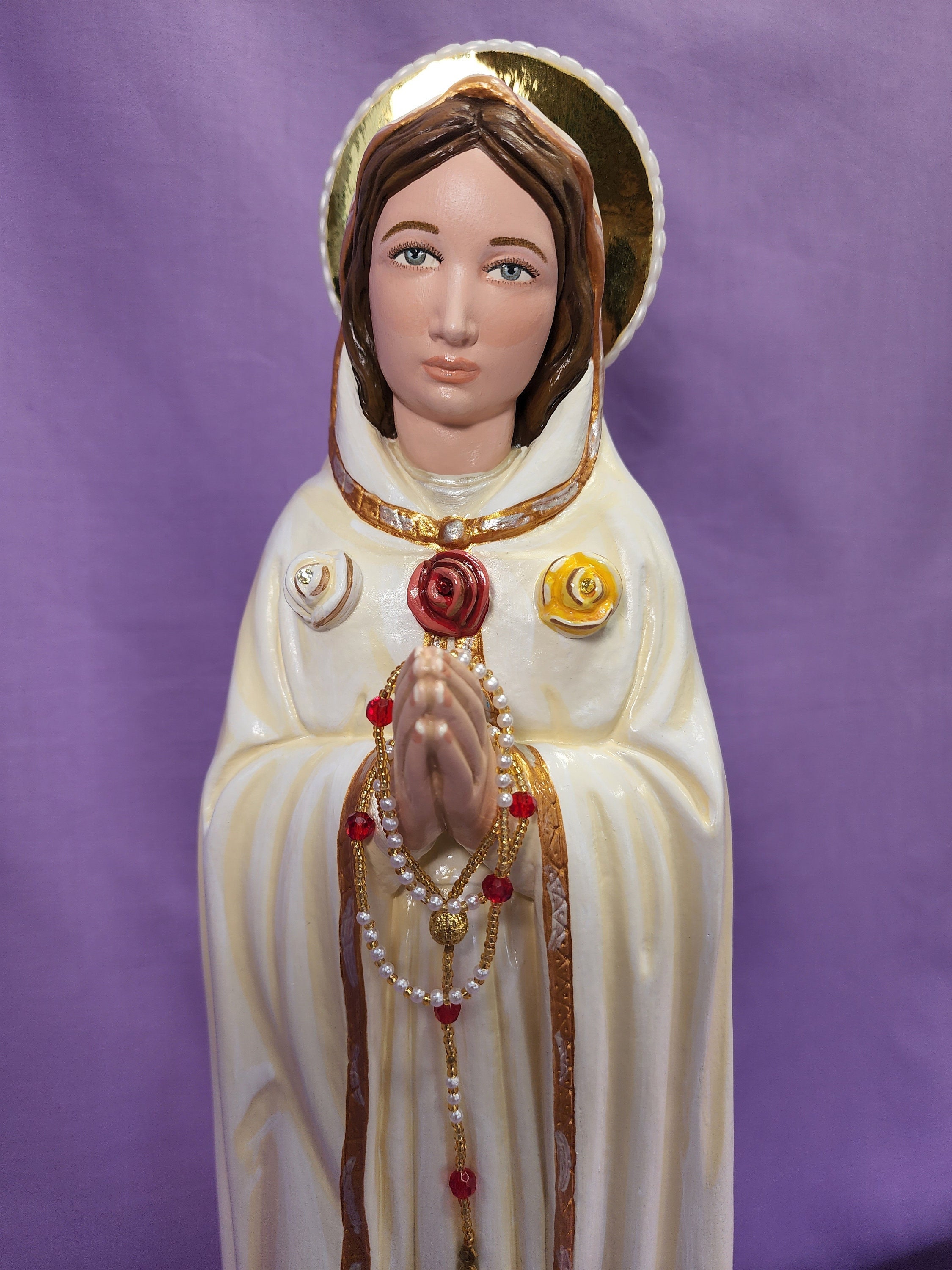 Maria Rosa Mystica Our Lady Mystical Rose 18 Mary Religious Catholic ...