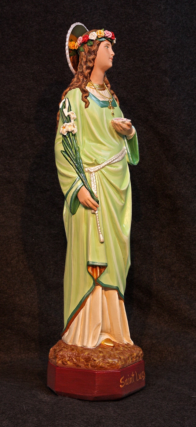 St. Lucy 18 Saint Religious Catholic Christian Statues