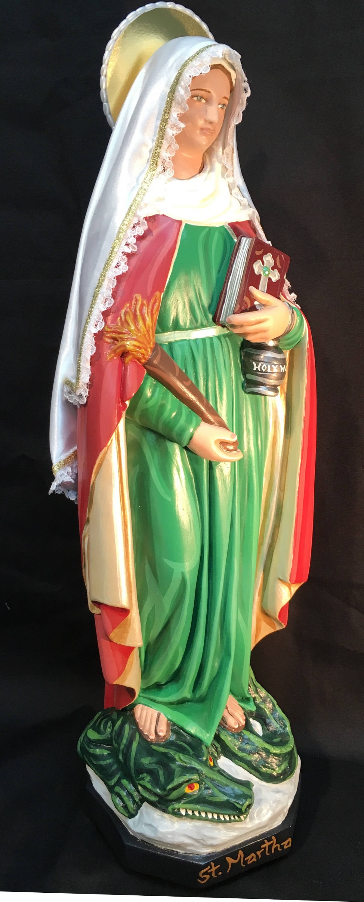 St. Martha 18 Catholic Christian Religious Saints Statue