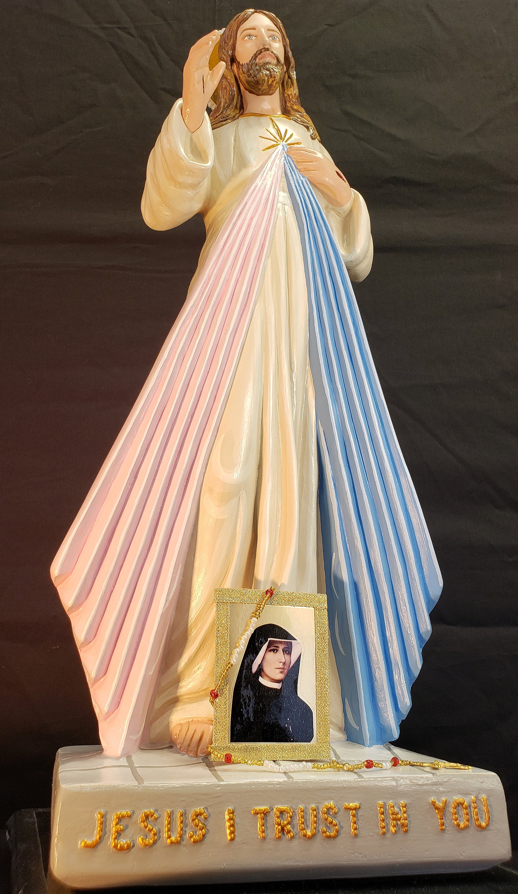 Divine Mercy Jesus 22 Catholic Christian Saint Religious Statues