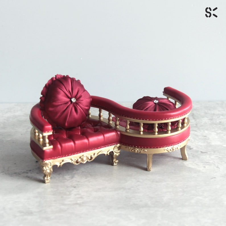 In-stock!! SK Couture Kissing Chair for OB11, Obitsu11 Gsc Doll - Etsy