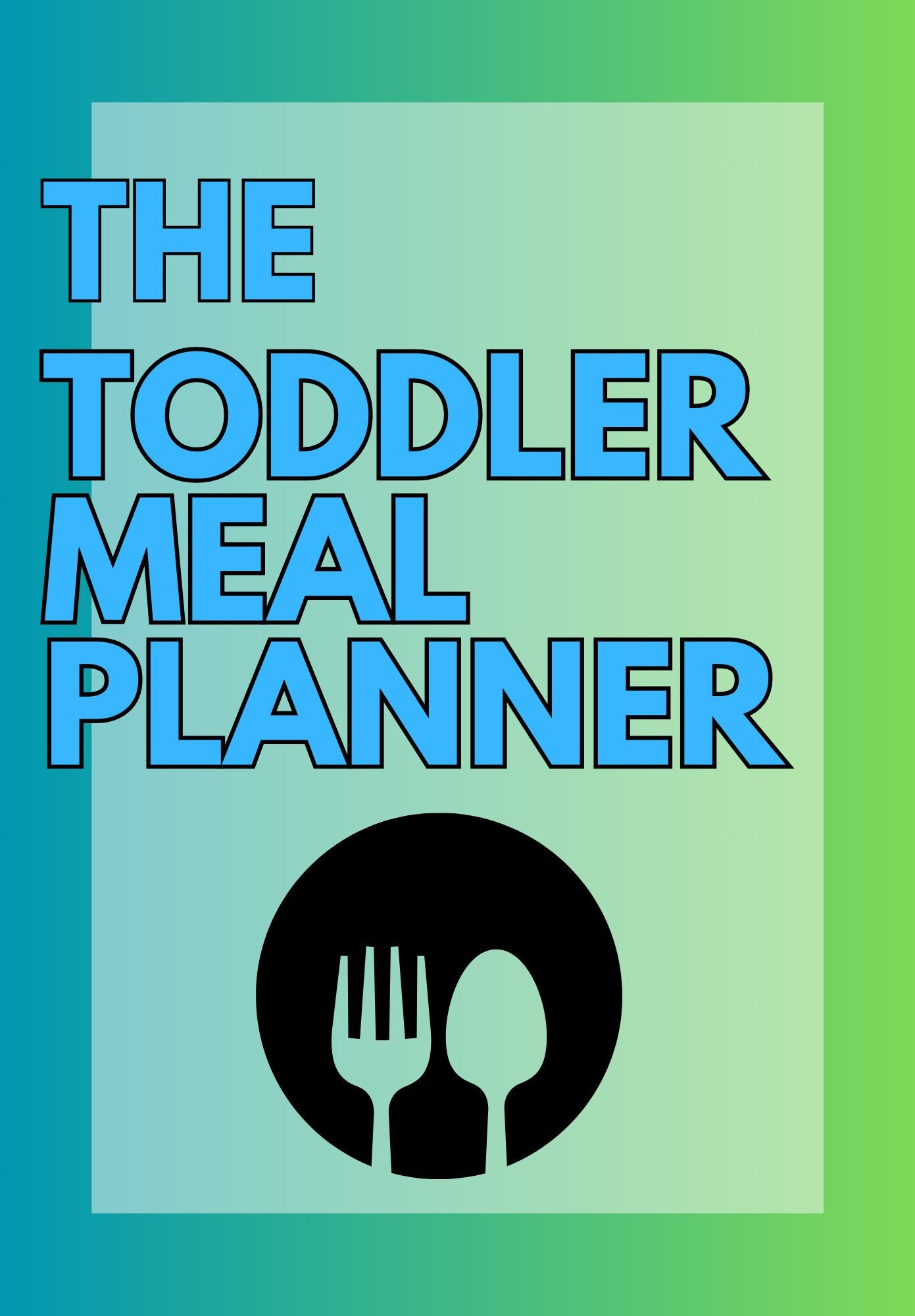 Toddler Menu Planner | Printable Bundle | Menu Creation - Monthly ...