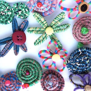 Textile Necklace Fabric Necklaces for Women, Zero Waste Jewelry - Etsy