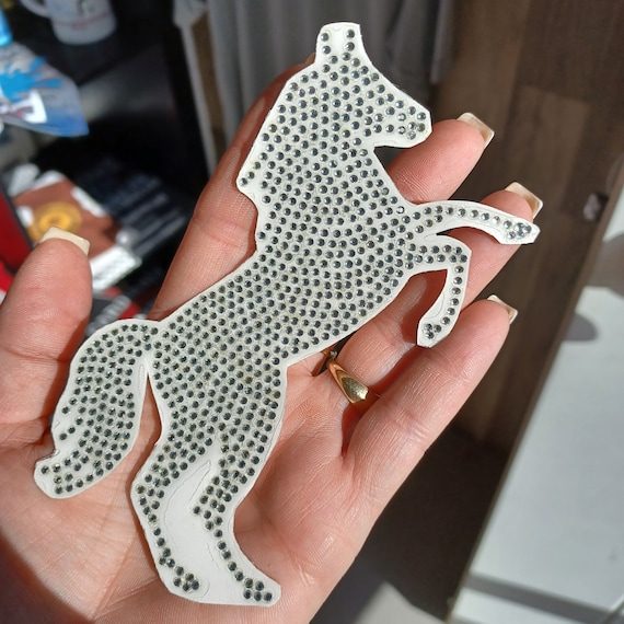 Rhinestone Horse BLING Decal Car Window Sparkle | Etsy
