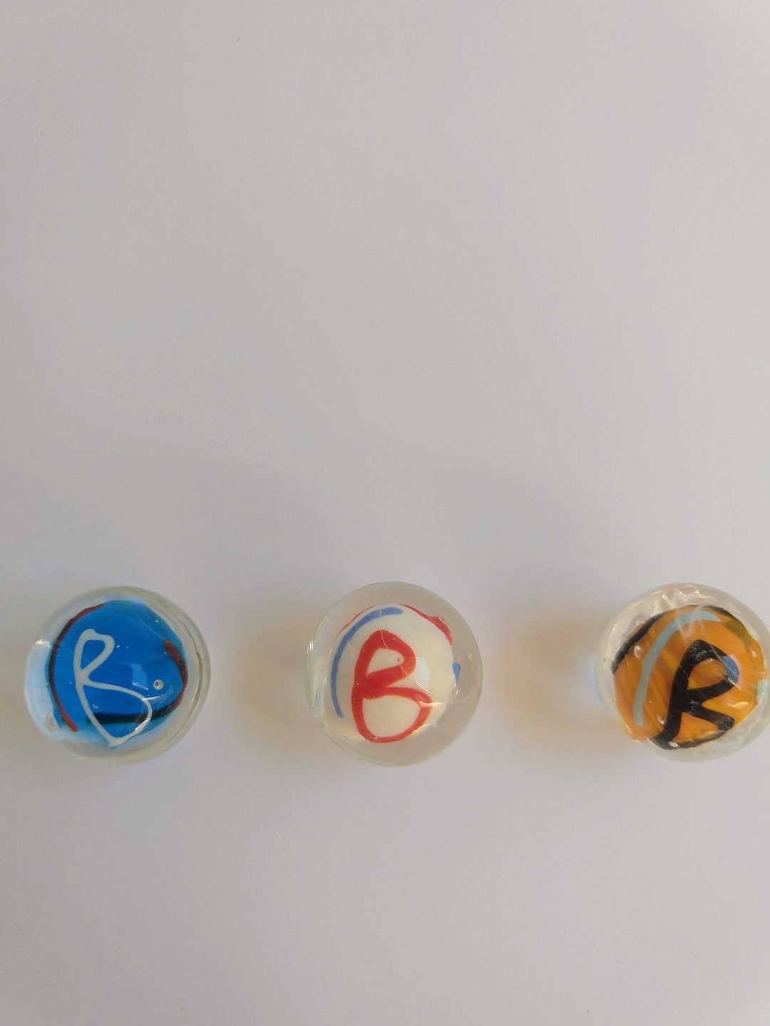 Collector Marbles, Celebration Collector Marbles, Handmade Glass ...