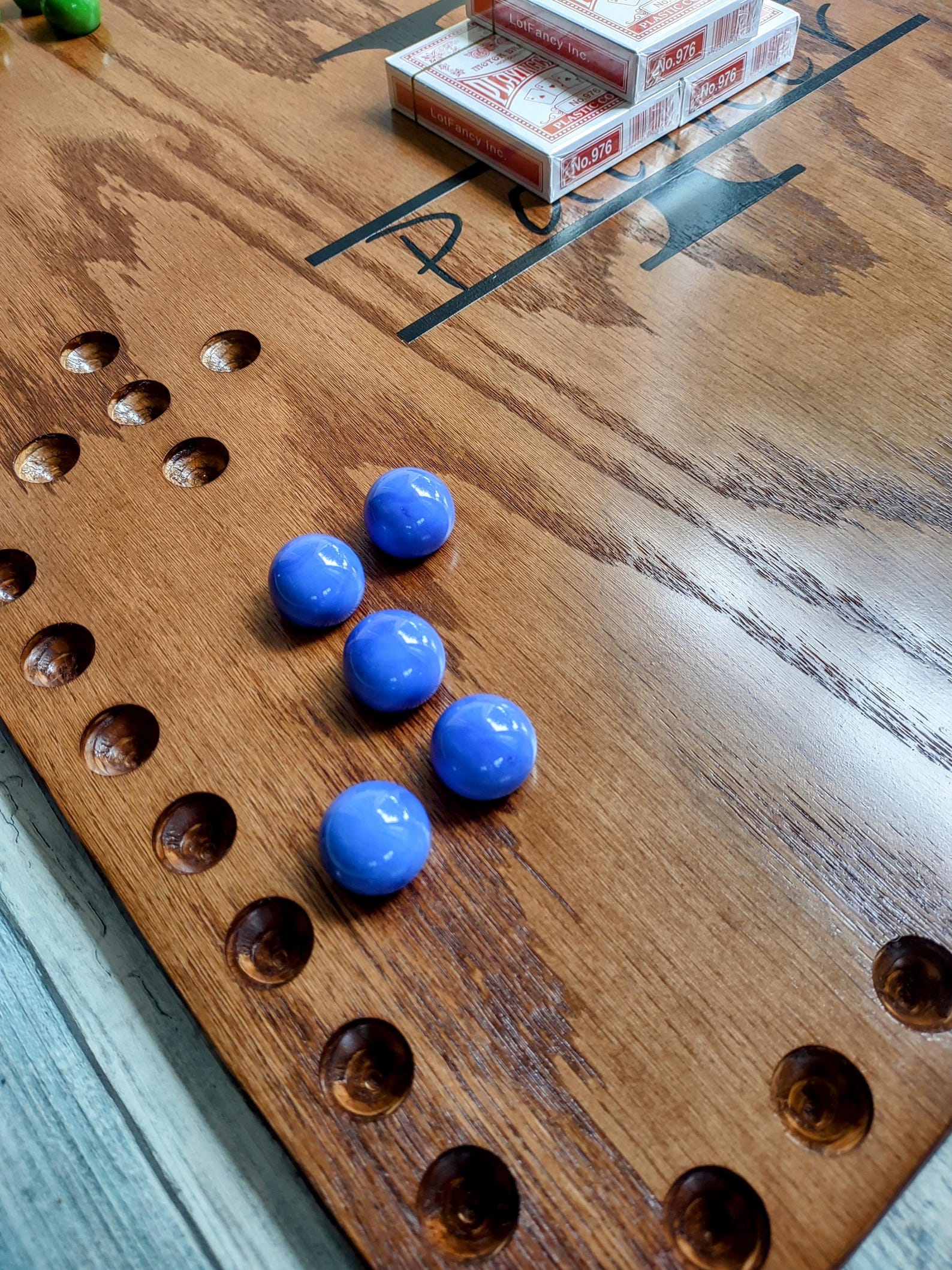 Extra Large Jokers Game Board, Carbles Game Board With 1" Marbles ...