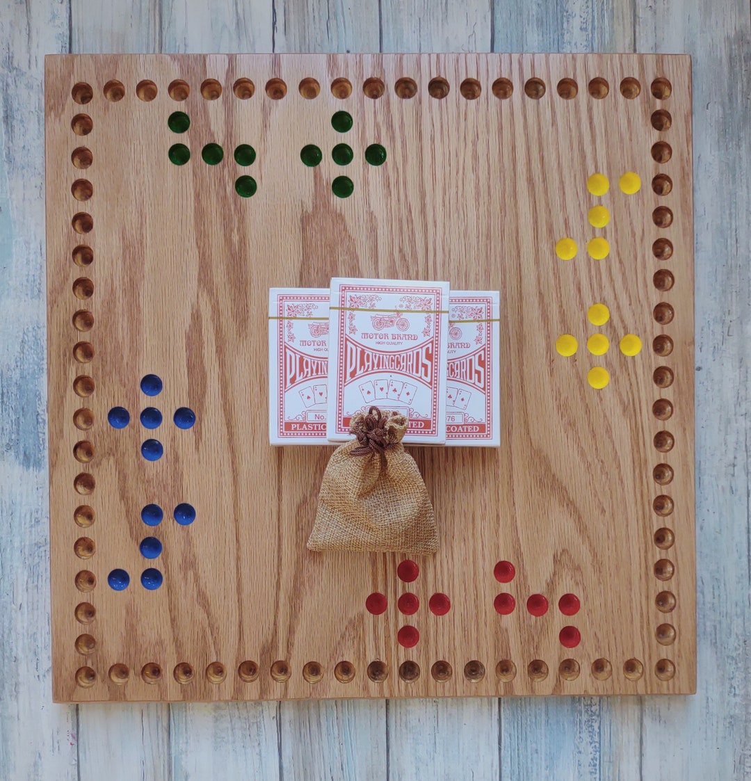 Small, Jokers Game Board, 4-player Jokers Board, Carbles Games, Cards ...