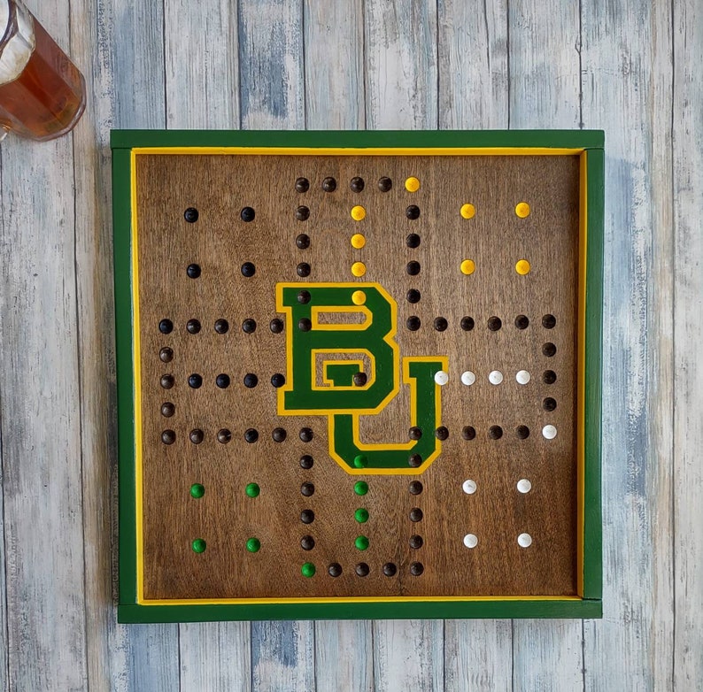 Sports Theme Game Board, Custom Design Wahoo Game Board, Gift for Him ...