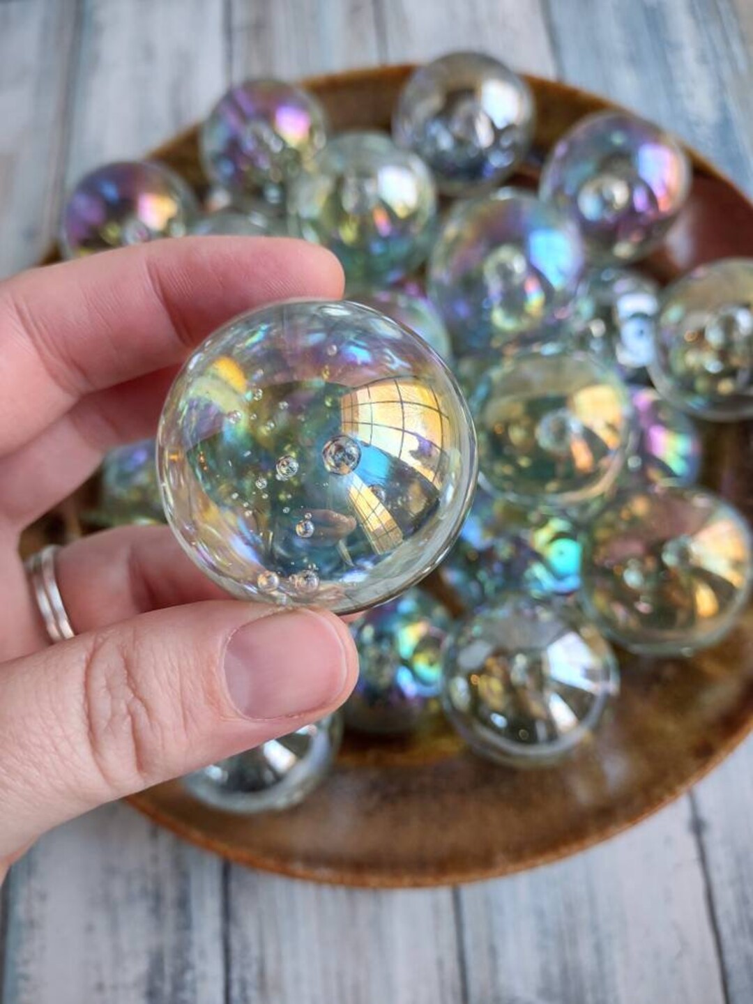 42mm Soap Bubble Marbles Single Soap Bubble Marble 42mm Size - Etsy