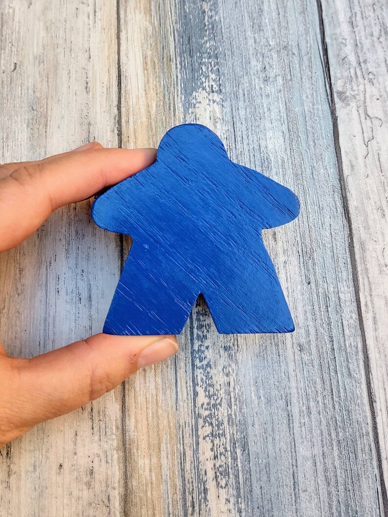 Meeple Jr. Extra Large Meeple in Red Blue Green Yellow - Etsy