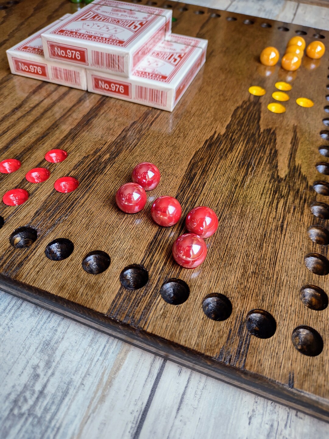 Small, Jokers Game Board, 4-player Jokers Board, Carbles Games, Cards ...