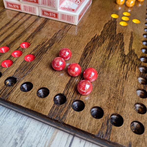 Wood Board Games Marbles - Etsy