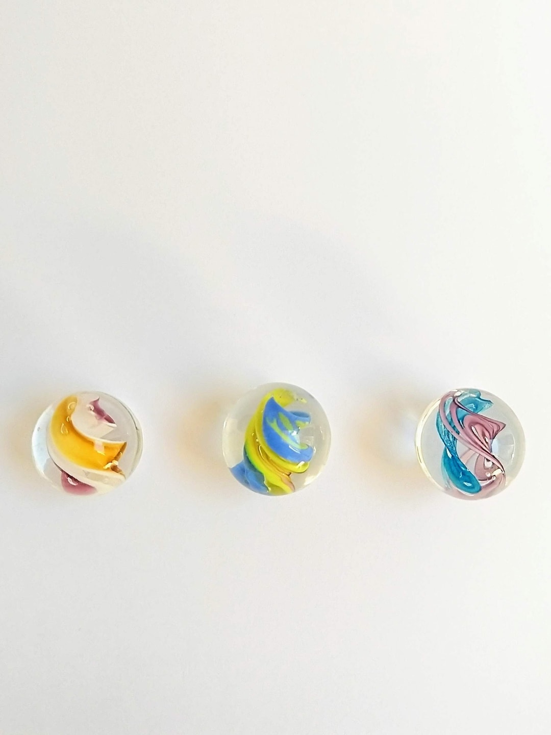 Helter Skelter Handmade Marbles, Collector Marbles, Single Collector ...