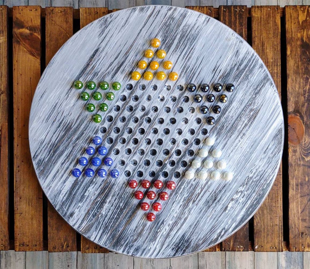 Farmhouse Chinese Checkers, Chinese Checkers Game Board, Classic Board ...