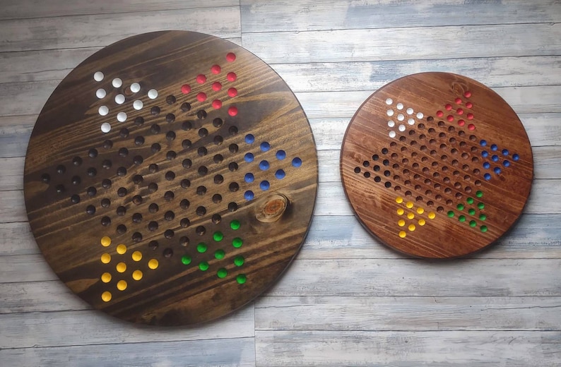 Giant Chinese Checkers Game Board, Extra Large Marble Chinese Checkers ...
