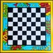 Comic Book Checker Board, Comic Style Game Board, Old School Comic ...