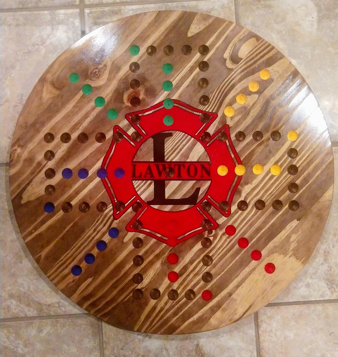 Firefighter Custom Wahoo Game Board, Extra Large Wahoo Game ...
