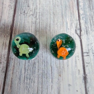 Aquarius Marbles, Collector Marbles, Sea Creature Marbles, Turtle ...