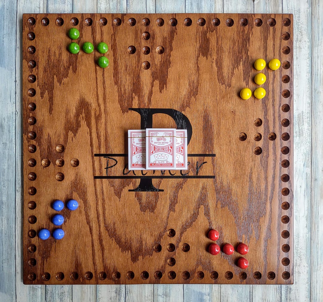 Extra Large Jokers Game Board, Carbles Game Board With 1" Marbles ...
