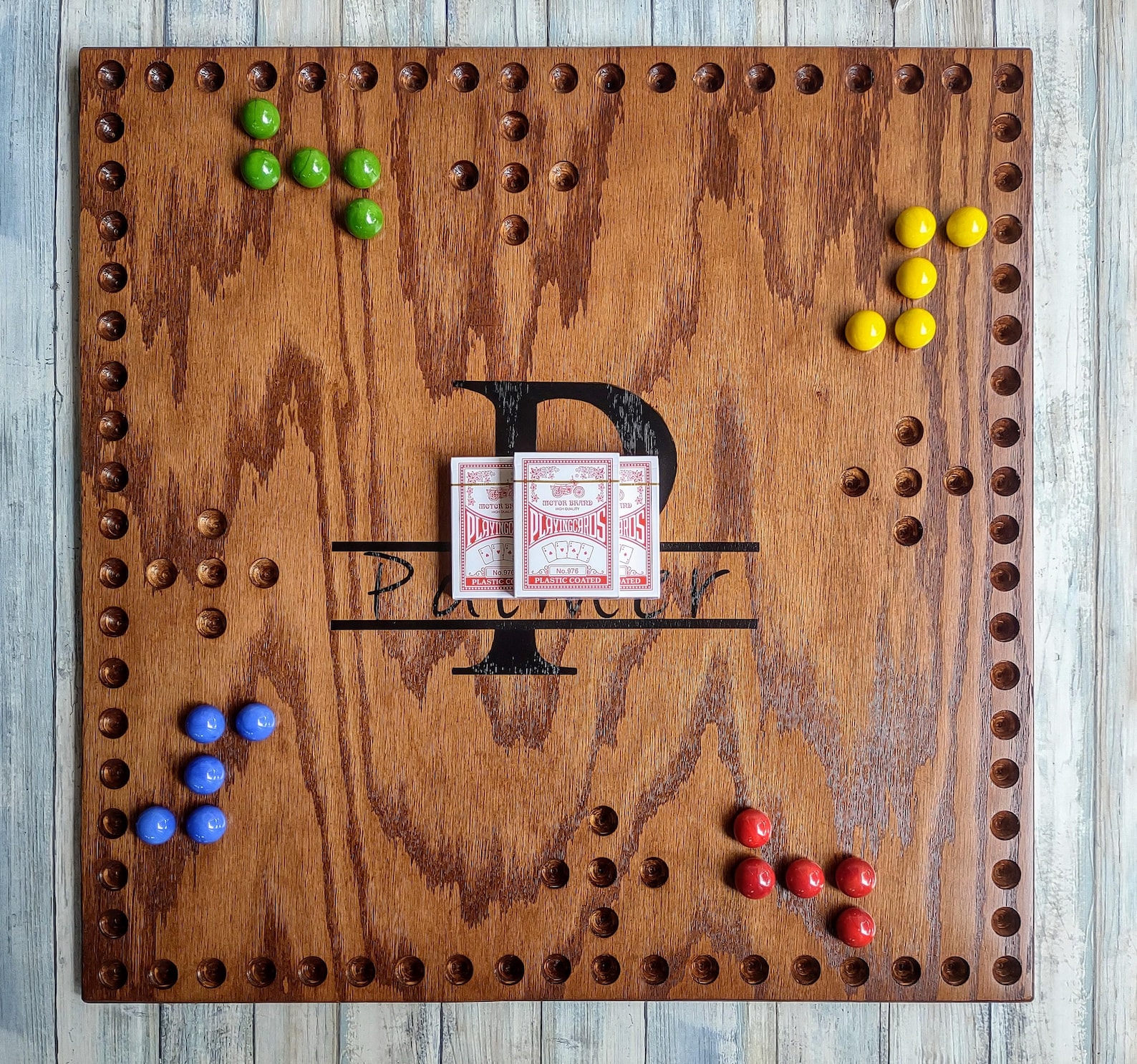 Extra Large Jokers Game Board, Carbles Game Board With 1" Marbles ...