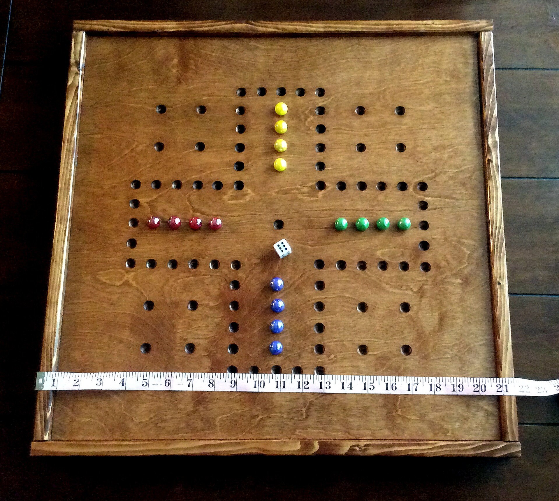 Wahoo Game Board Square Framed Wahoo 4 Player Wahoo Board Classic 