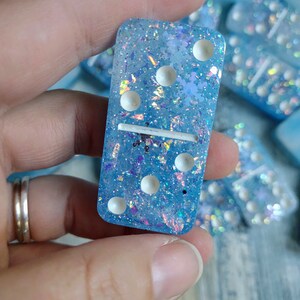 Winter Wonderland Domino Set by Chris'n'carrie's, Snowflake Dominoes ...