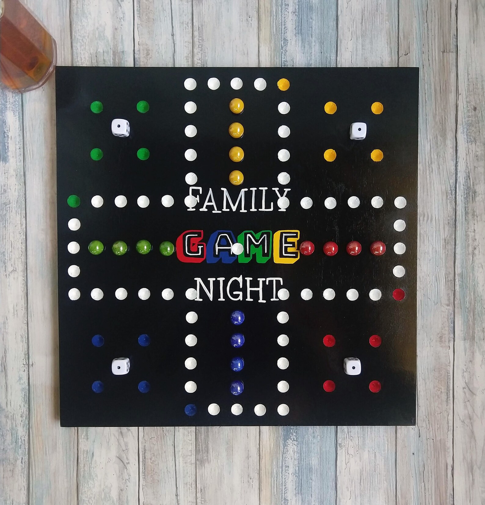 Family Game Night Wahoo Game Board, 8 Player Wahoo, Octagon Aggravation ...