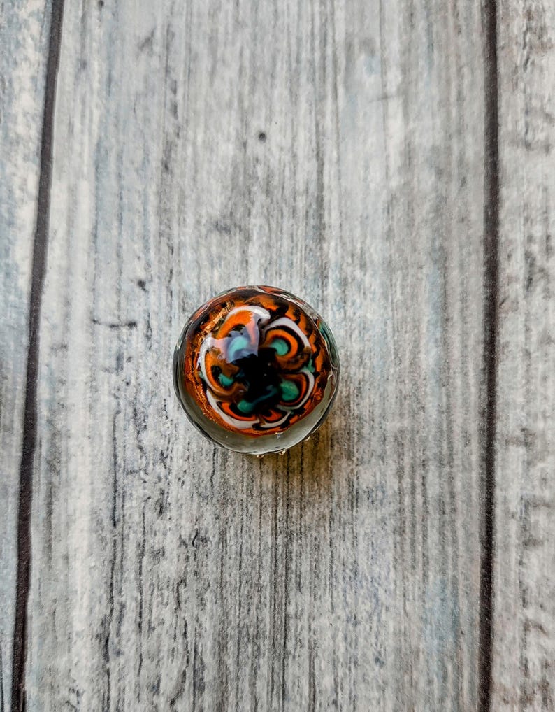 Rinky-dink Glass Marbles, 22mm Collector Marbles, Abstract Swirl ...