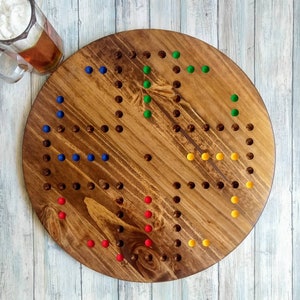 Wahoo,4 Player Wahoo, 4 Player Aggravation Board Game, Round Wahoo ...