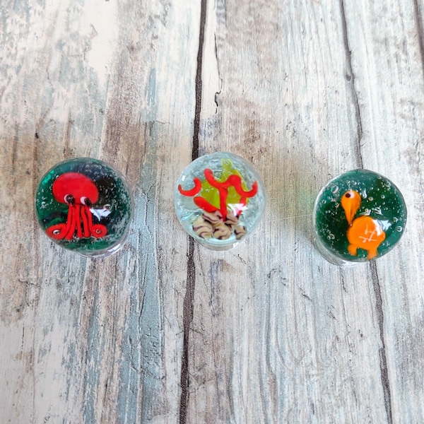 Handmade Marbles - Etsy