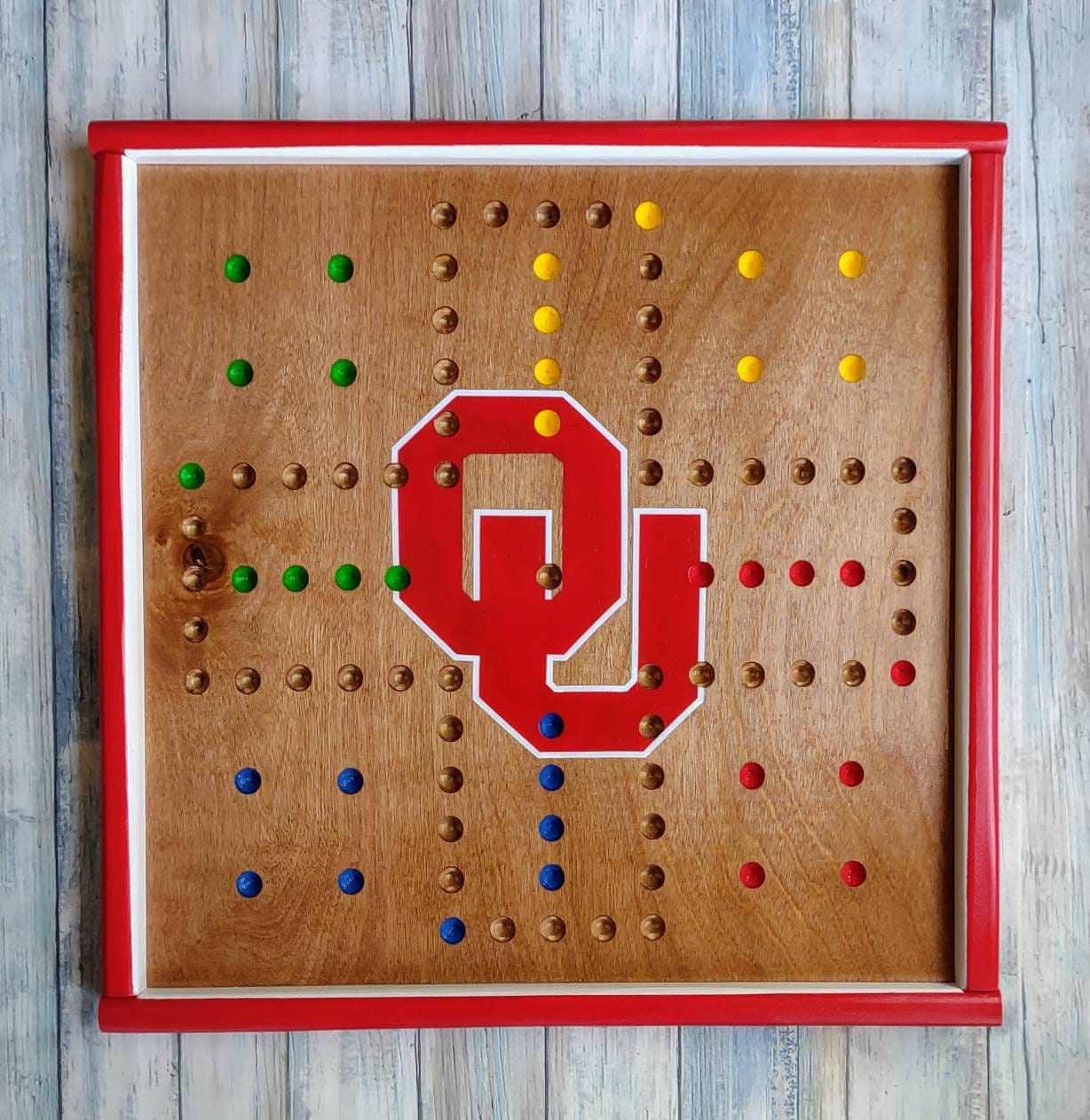 Sports Theme Game Board, Custom Design Wahoo Game Board, Gift for Him ...