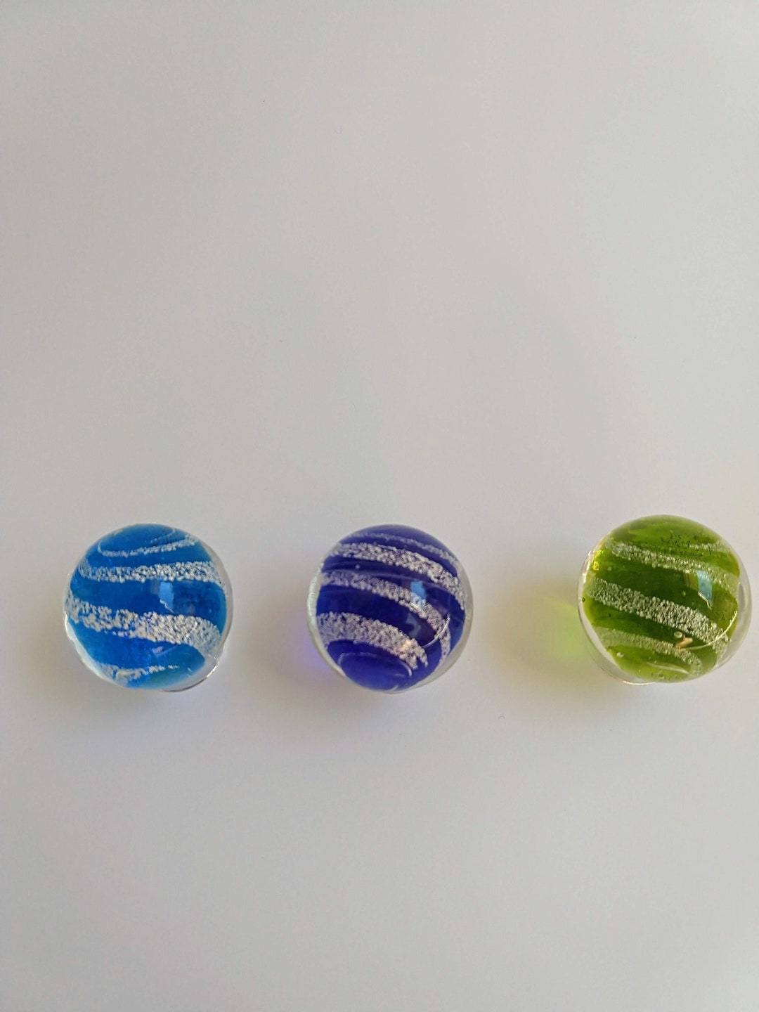 Jetstream Handmade Marbles, Jetstream Collector Marbles, 25mm Marbles ...