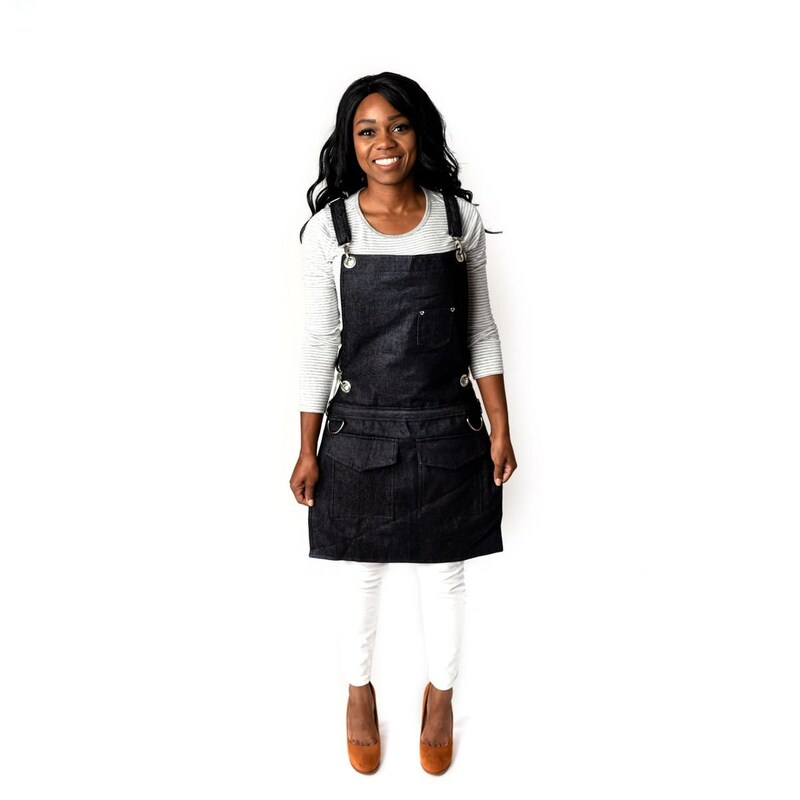 Jean Apron - Etsy