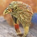 Eagle Gold Ring, Hawk Signet Ring, Bird Jewellery, Free Bird Jewelry ...