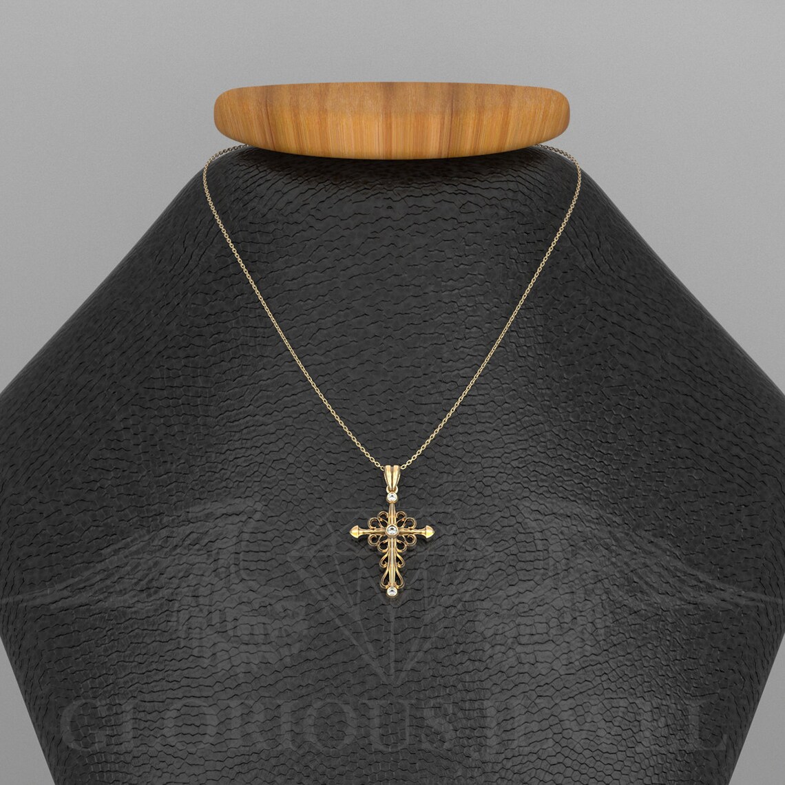 Jesus of Nazareth Cross Pendant Necklace Silver Cross - Etsy