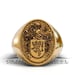 Vintage Knight Signet Ring: Medieval Cross Engraving, Gothic Jewelry - Etsy