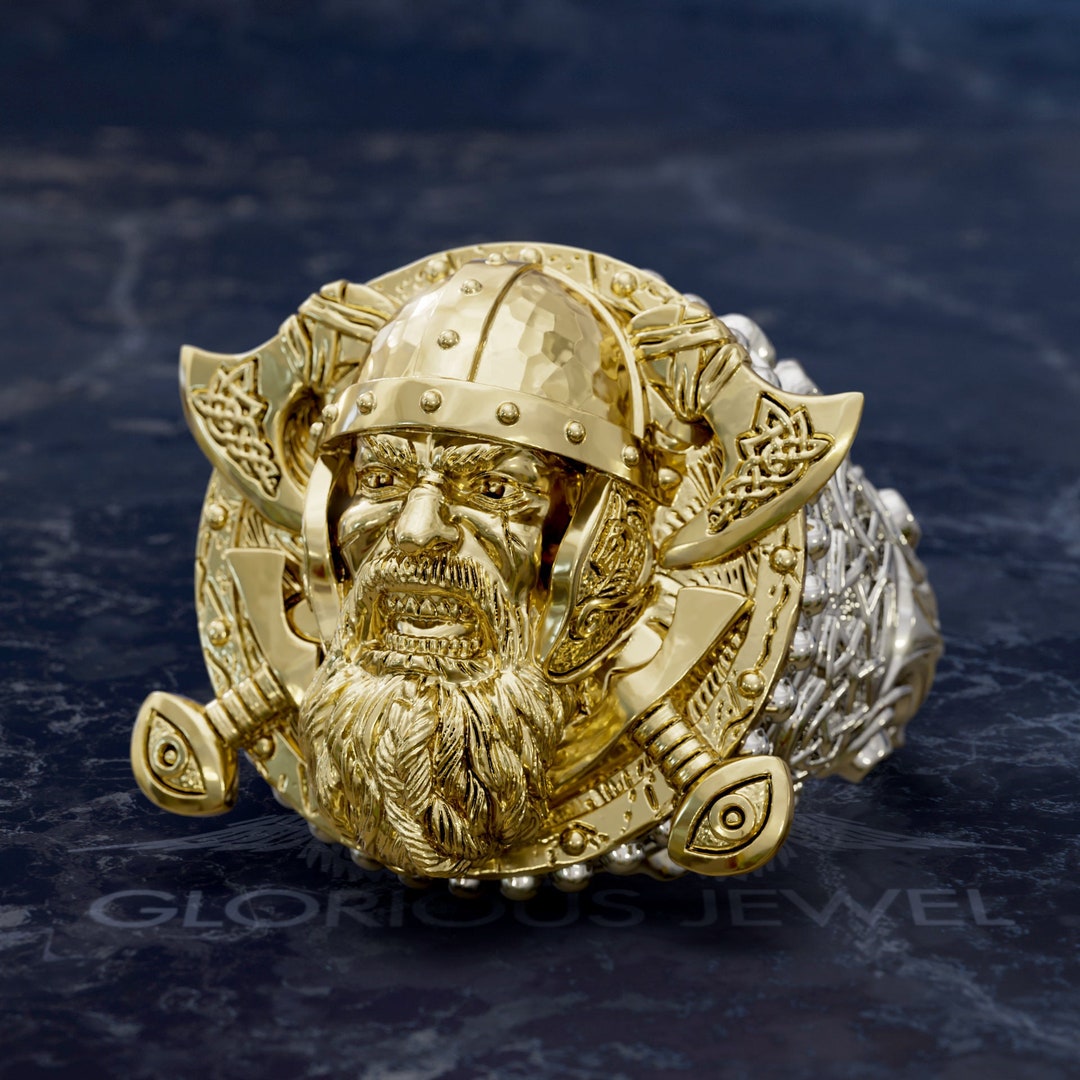 Celtic Viking Jewelry, Big Heavy Viking, Valhalla Calling Jewelry, Gold ...