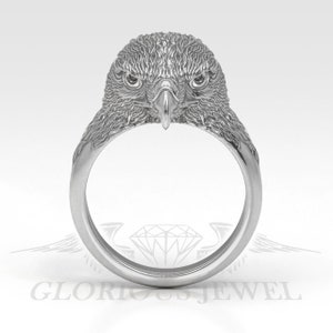 Eagle Gold Ring, Hawk Signet Ring, Bird Jewellery, Free Bird Jewelry ...