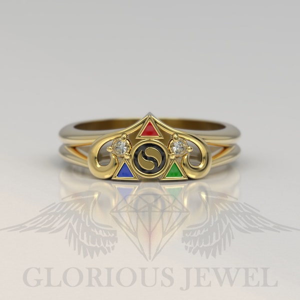 Geek Engagement Ring - Etsy