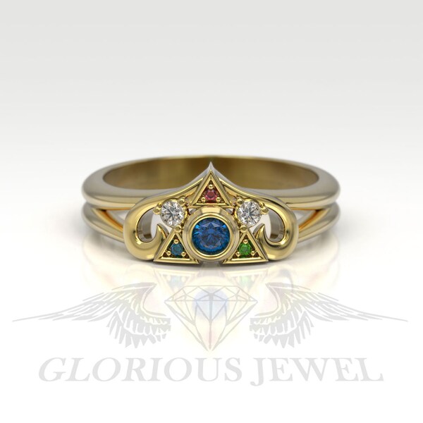 Geek Engagement Ring - Etsy