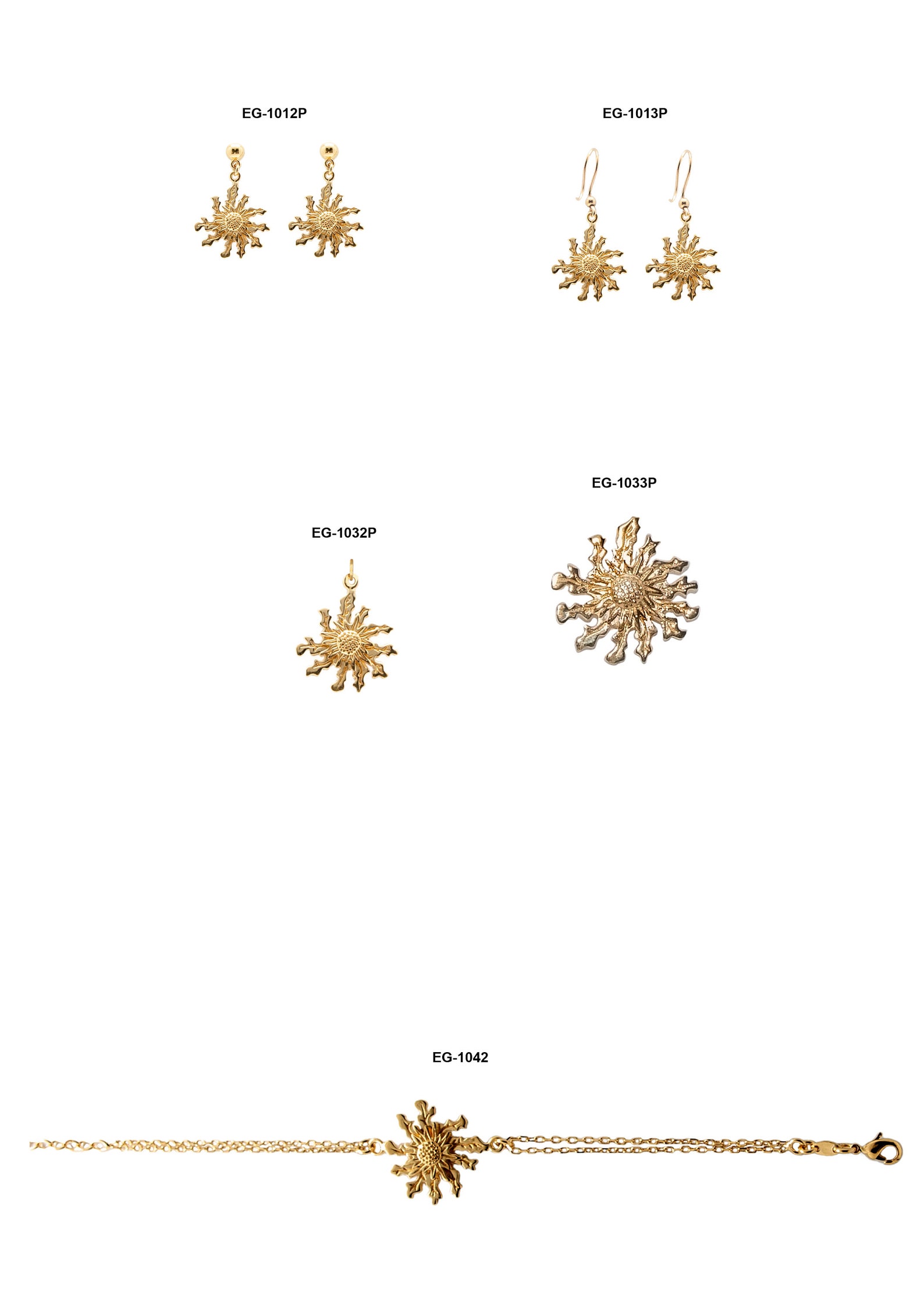 Eguzkilore Necklace sunflower Pendant nature Jewelry basque | Etsy