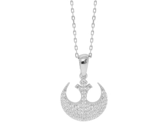 Rebel Alliance Symbol Necklace - Etsy