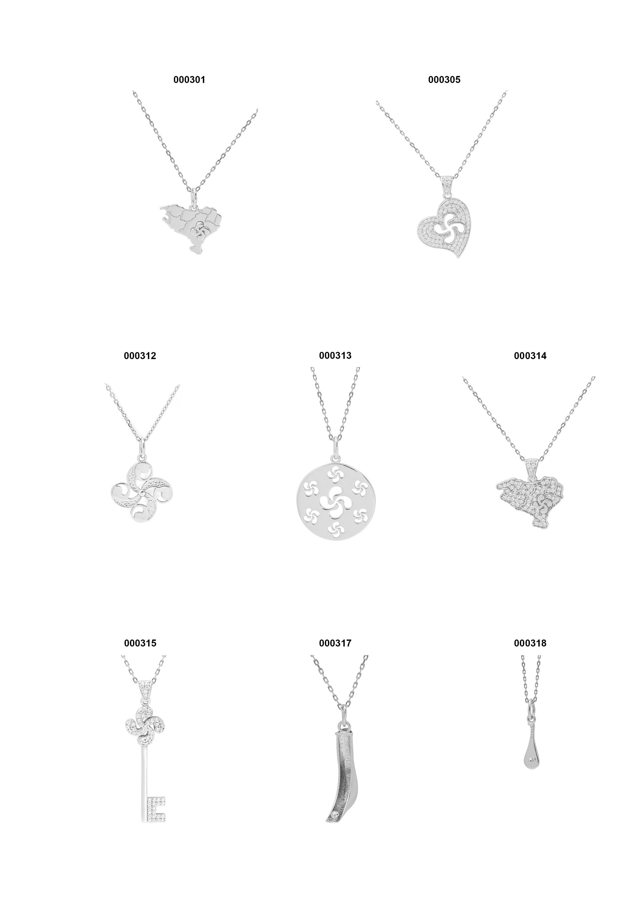 Silver Basque Lauburu Pendant Silver Basque Cross Necklace - Etsy