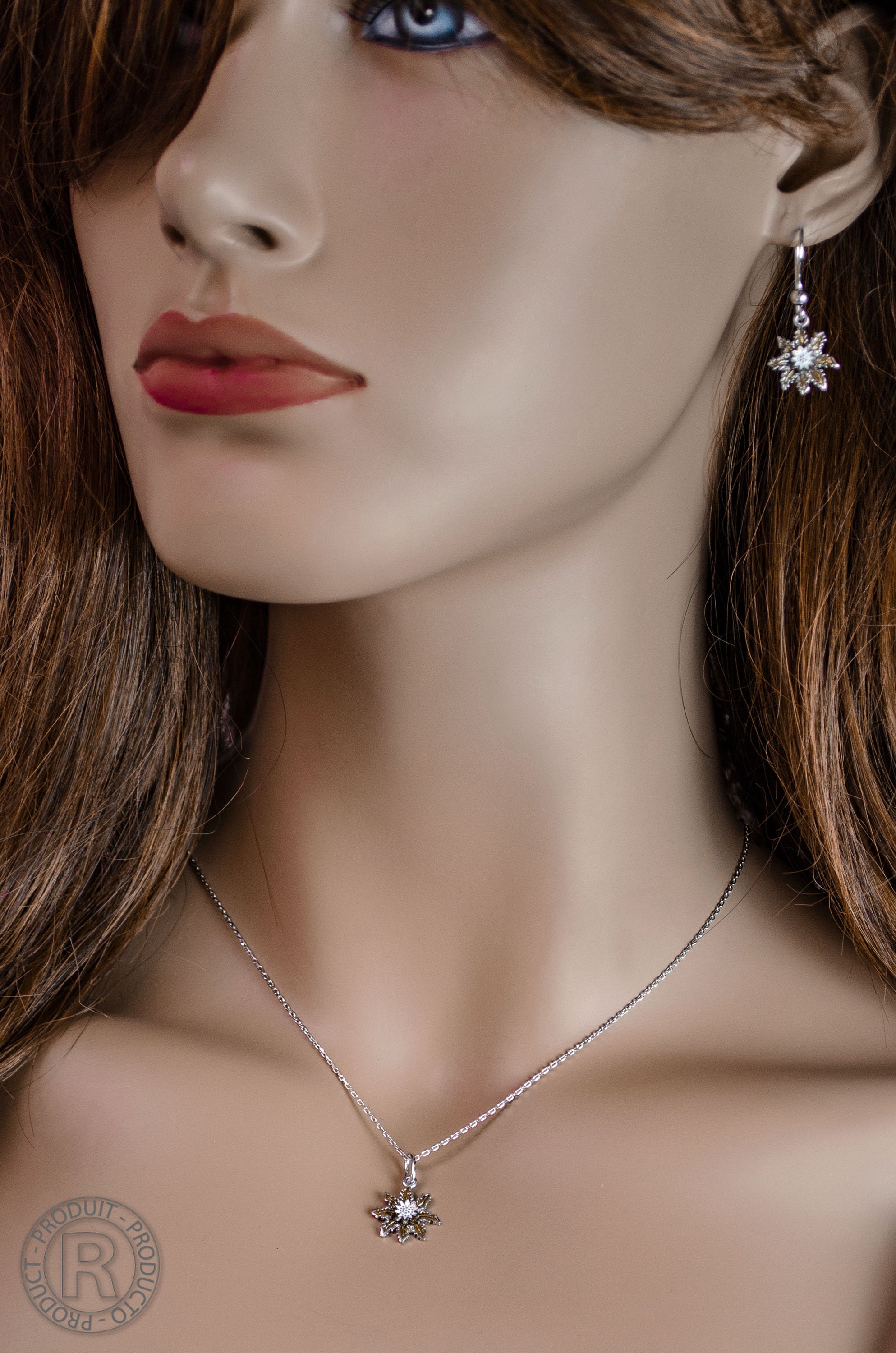 Eguzkilore Cluster Earrings basque Sunflower silver Earrings - Etsy