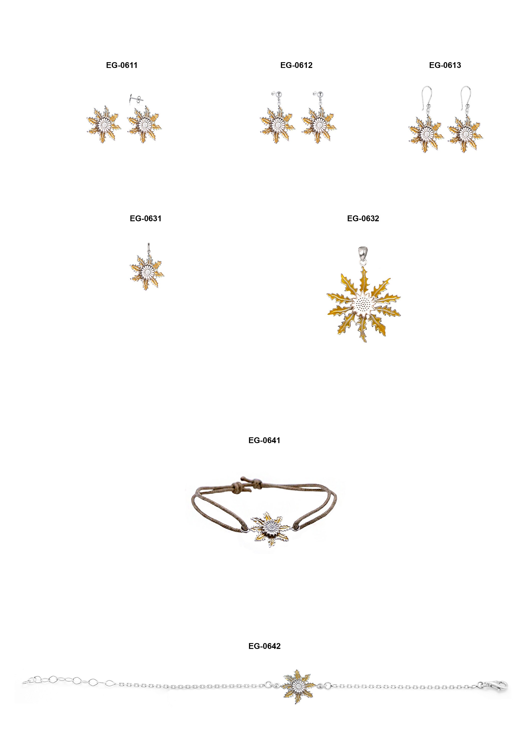 Eguzkilore Cluster Earrings basque Sunflower silver Earrings - Etsy