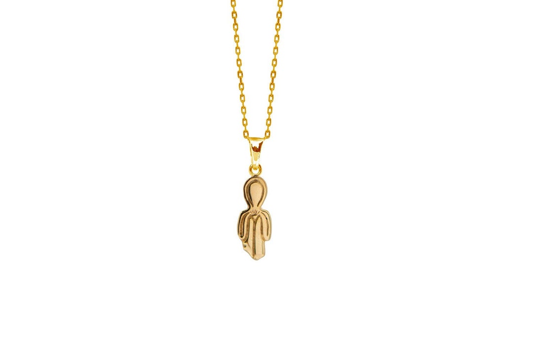 Tyet Symbol Pendant of Ancient Egypt in Gold Plated 18k, Handmade. Gift ...