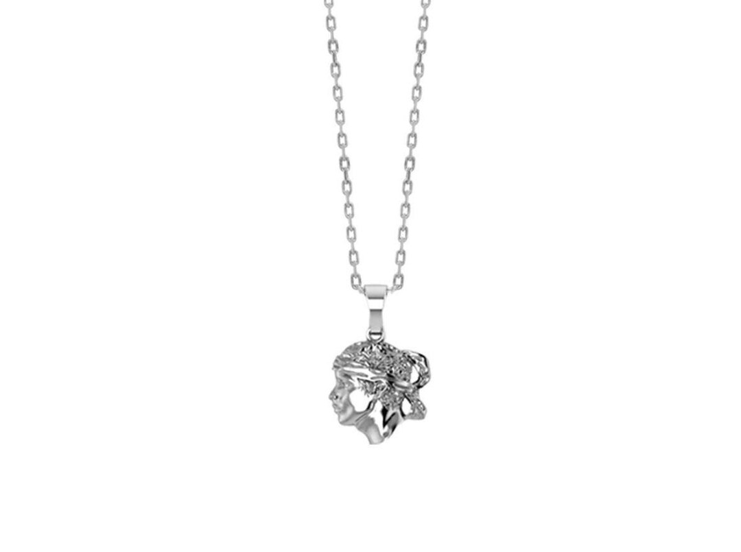Moor’s Head Pendant – Symbol of Corsica in 925 Sterling Silver, Corse ...