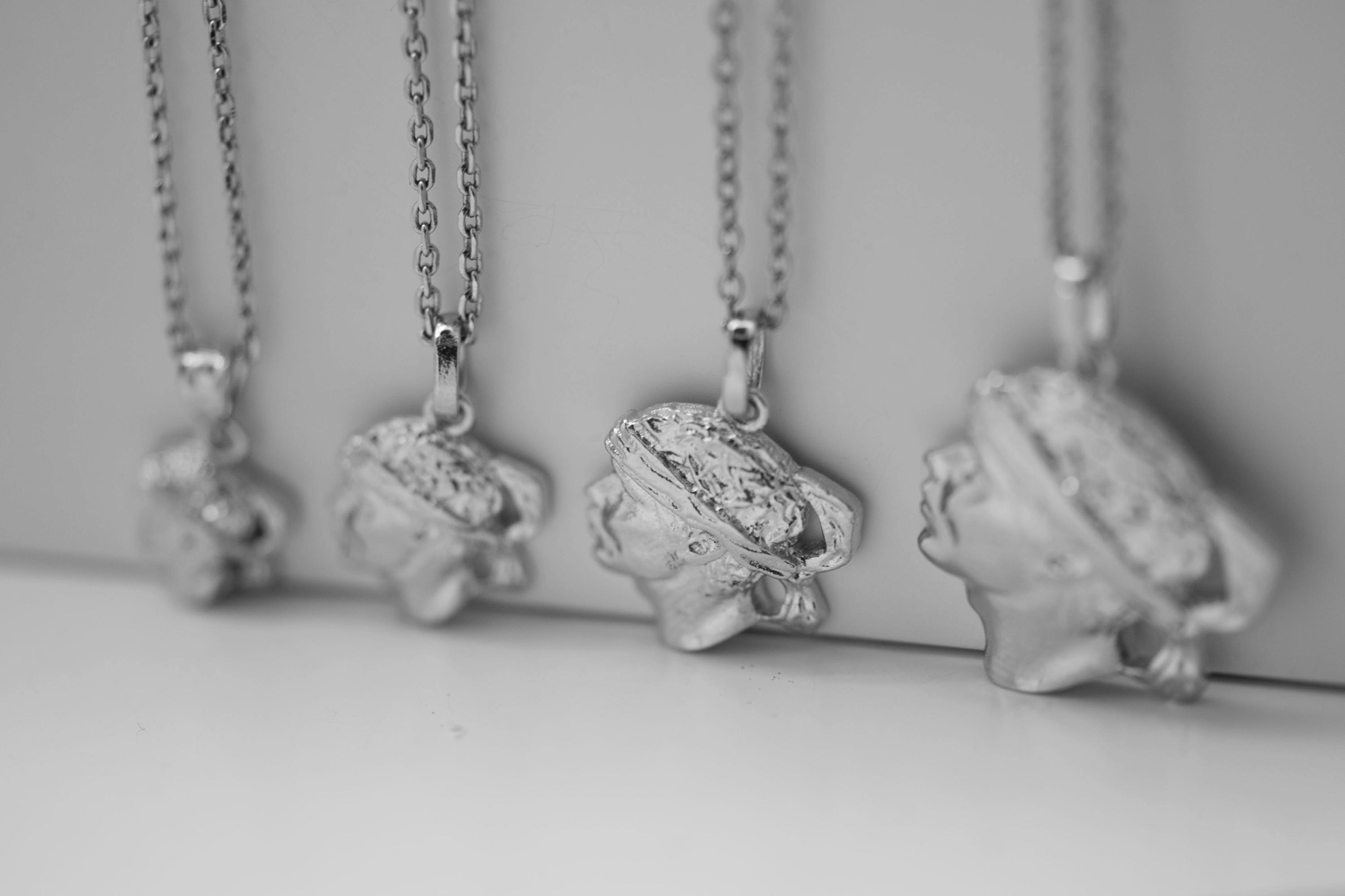 Moor’s Head Pendant – Symbol of Corsica in 925 Sterling Silver, Corse ...