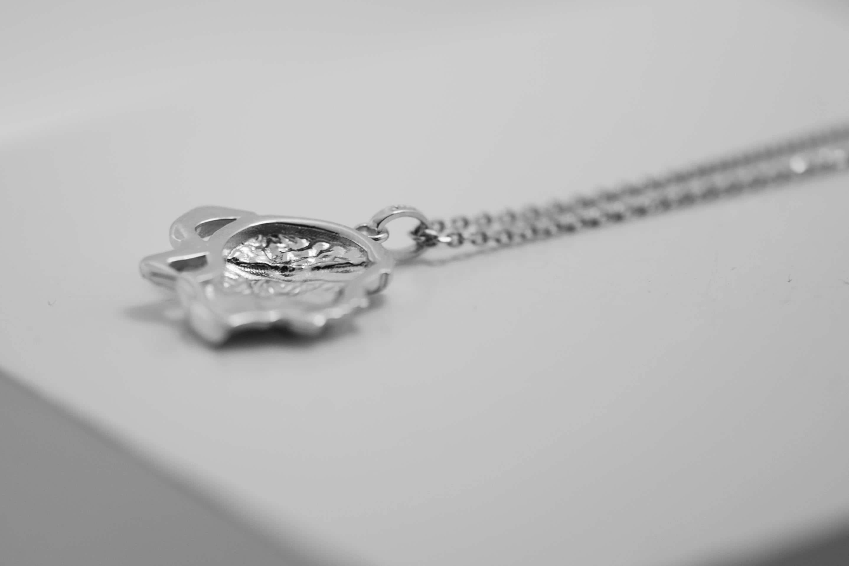 Moor’s Head Pendant – Symbol of Corsica in 925 Sterling Silver, Corse ...