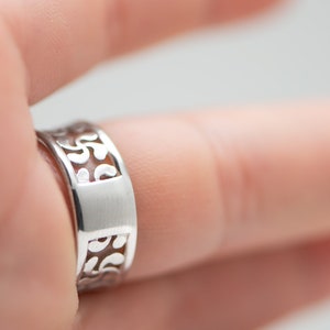 Lauburu Silver Ring, Basque Cross Ring, Silver Sterling Gift, Unisex ...